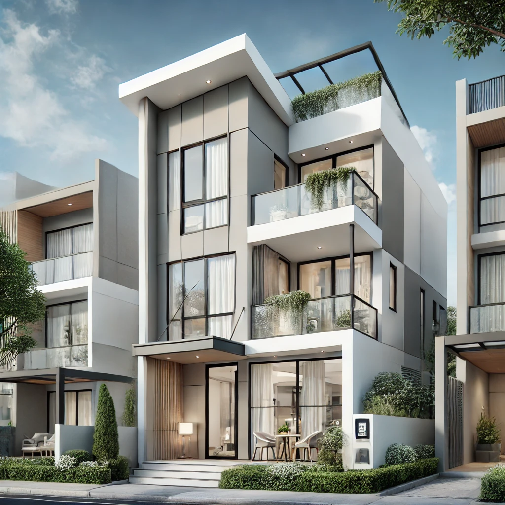 Townhouses - Triangle by Waterway